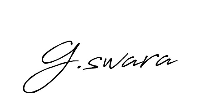 94+ G.swara Name Signature Style Ideas | Special E-Sign