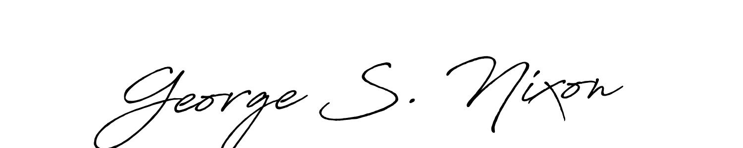 80+ George S. Nixon Name Signature Style Ideas | Super eSignature