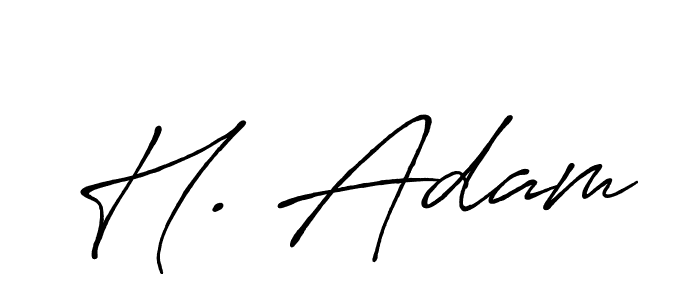 85+ H. Adam Name Signature Style Ideas | Creative Online Signature