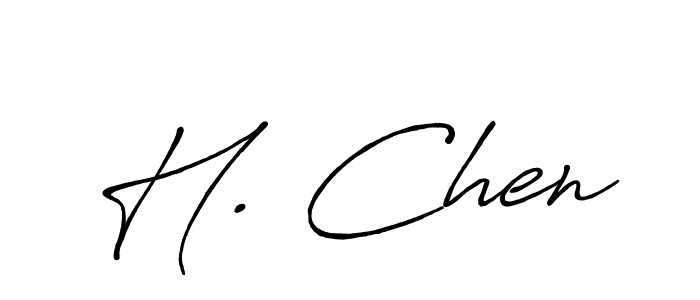 72+ H. Chen Name Signature Style Ideas | Cool Electronic Sign