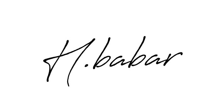95+ H.babar Name Signature Style Ideas | Creative Online Autograph
