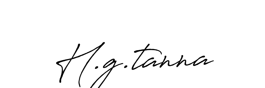 89+ H.g.tanna Name Signature Style Ideas | Exclusive Autograph