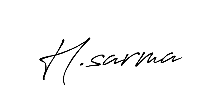 85+ H.sarma Name Signature Style Ideas | Best Online Autograph