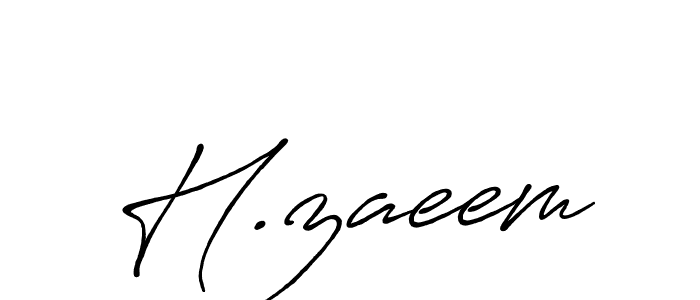 80+ H.zaeem Name Signature Style Ideas | Great Autograph