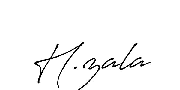 92+ H.zala Name Signature Style Ideas | Special Online Autograph