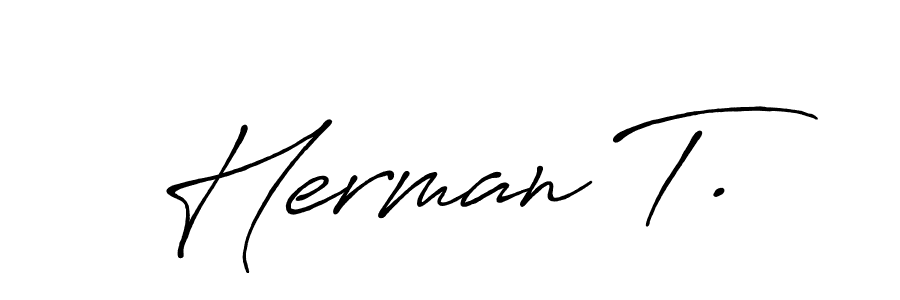 85+ Herman T. Name Signature Style Ideas | Perfect Online Signature