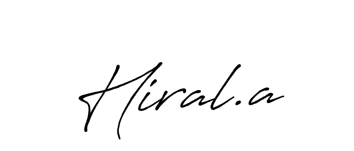 91+ Hiral.a Name Signature Style Ideas | Fine eSignature