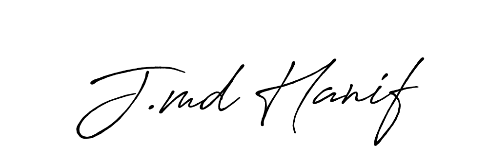 70+ J.md Hanif Name Signature Style Ideas | Cool Electronic Signatures