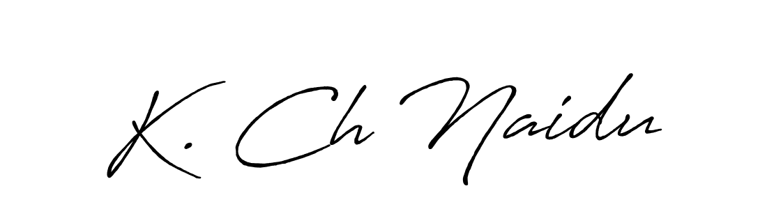78+ K. Ch Naidu Name Signature Style Ideas | Wonderful Name Signature