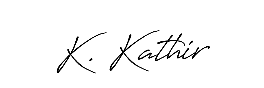 96+ K. Kathir Name Signature Style Ideas | Excellent E-Signature