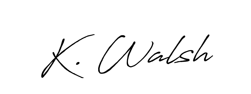 94+ K. Walsh Name Signature Style Ideas | FREE E-Signature