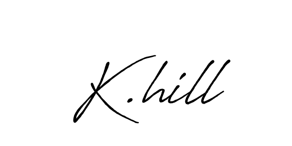 86+ K.hill Name Signature Style Ideas | Wonderful eSignature