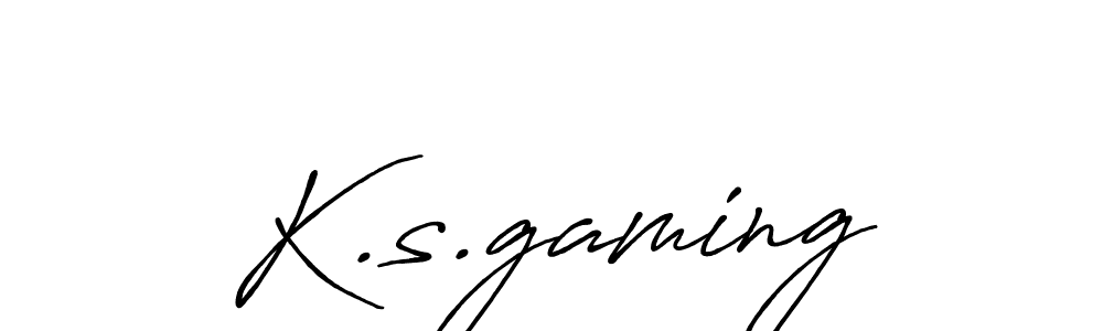 91+ K.s.gaming Name Signature Style Ideas | Fine E-Sign