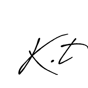 72+ K.t Name Signature Style Ideas | Creative Autograph