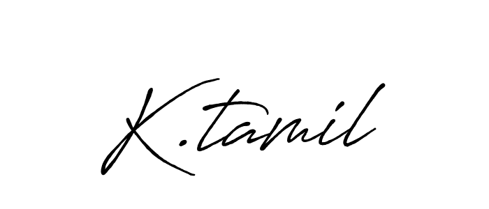 99+ K.tamil Name Signature Style Ideas | Awesome Online Signature