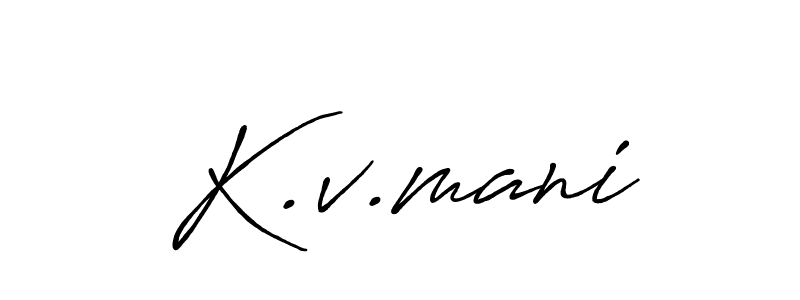 100+ K.v.mani Name Signature Style Ideas | Perfect eSignature