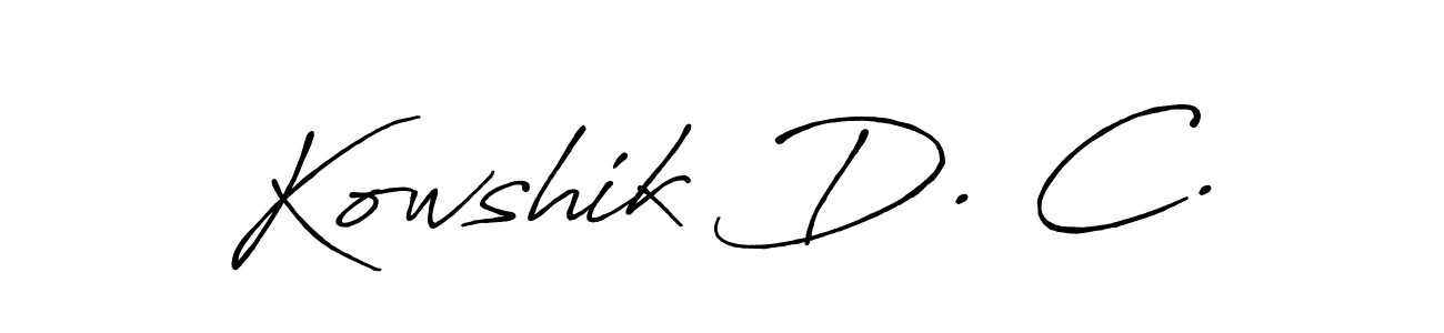 96+ Kowshik D. C. Name Signature Style Ideas | Ultimate Name Signature