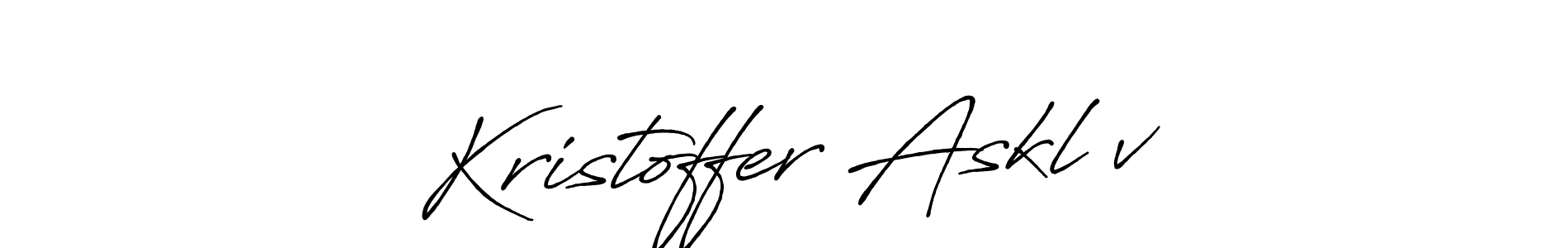 95+ Kristoffer Askl v Name Signature Style Ideas | Wonderful E-Signature