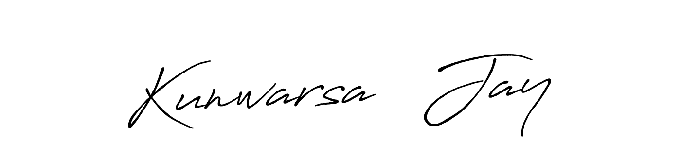 78+ Kunwarsa Jay Name Signature Style Ideas | Superb Autograph