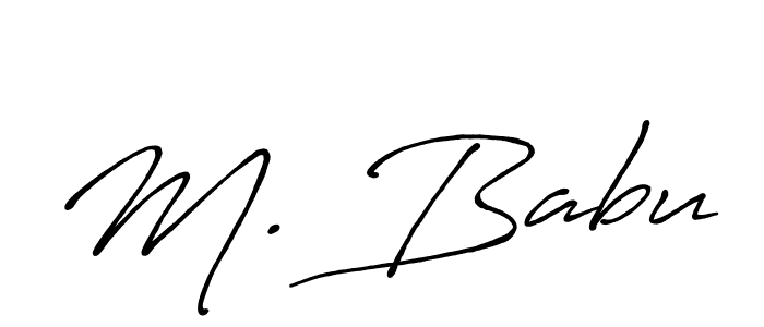 70+ M. Babu Name Signature Style Ideas | Great E-Sign