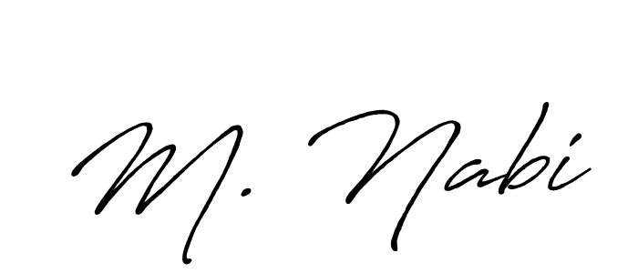 82+ M. Nabi Name Signature Style Ideas | Fine Autograph