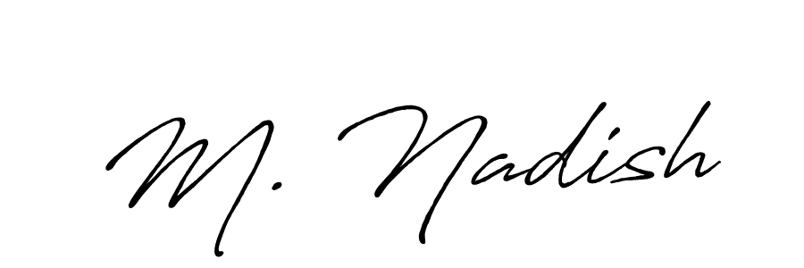 75+ M. Nadish Name Signature Style Ideas | Ultimate eSignature