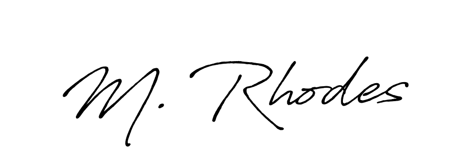 75+ M. Rhodes Name Signature Style Ideas | Free E-Signature