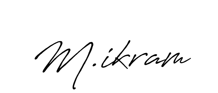 93+ M.ikram Name Signature Style Ideas | First-Class Name Signature
