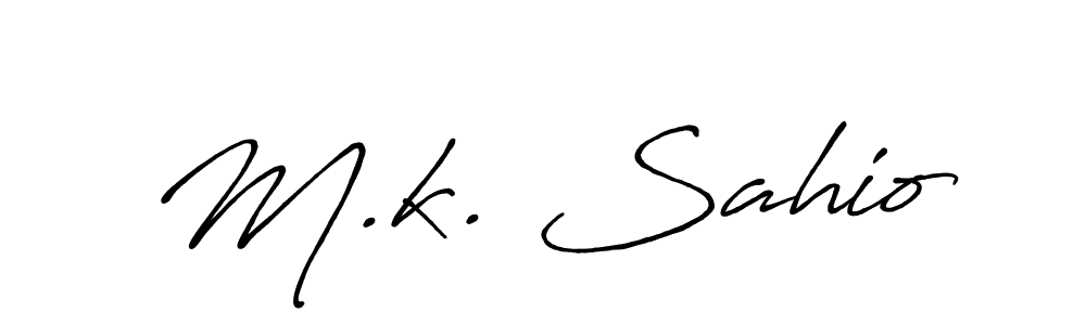 78+ M.k. Sahio Name Signature Style Ideas | Exclusive E-Signature