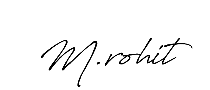 88+ M.rohit Name Signature Style Ideas | Ultimate Digital Signature