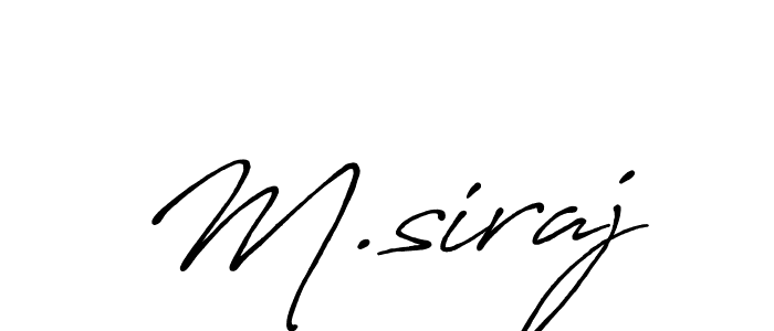75+ M.siraj Name Signature Style Ideas | Perfect E-Signature