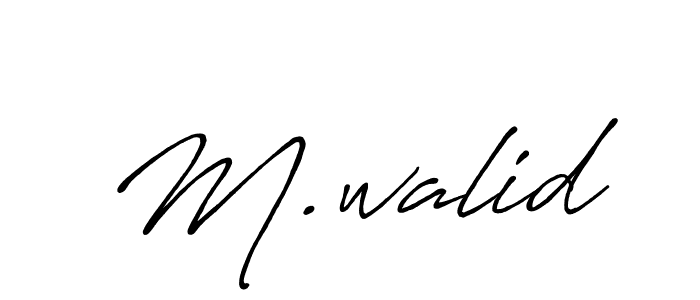 75+ M.walid Name Signature Style Ideas | Outstanding Electronic Sign