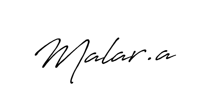 100+ Malar.a Name Signature Style Ideas | Unique Online Signature
