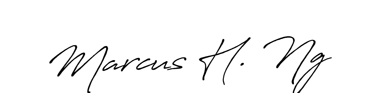 88+ Marcus H. Ng Name Signature Style Ideas | Super eSignature