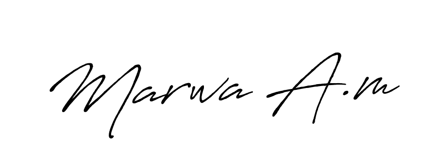 86+ Marwa A.m Name Signature Style Ideas | Creative eSignature