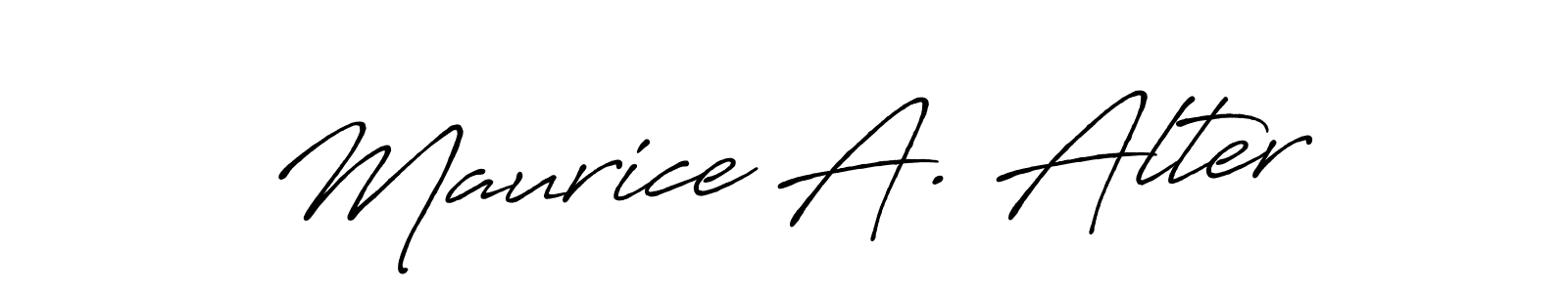 84+ Maurice A. Alter Name Signature Style Ideas | Super E-Sign