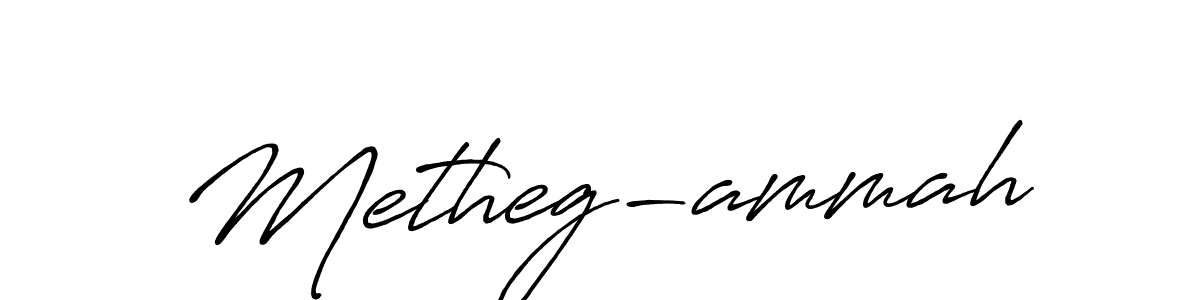 85+ Metheg-ammah Name Signature Style Ideas | Superb Name Signature