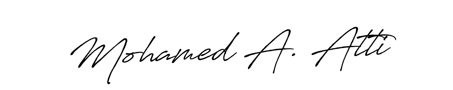 71+ Mohamed A. Atti Name Signature Style Ideas | Unique Digital Signature
