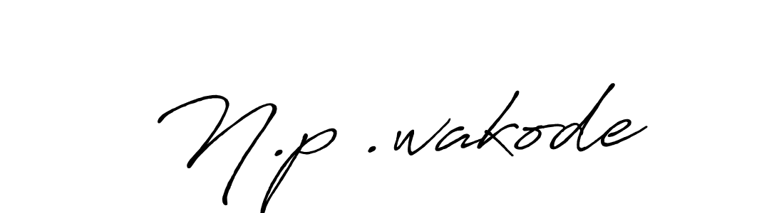 73+ N.p .wakode Name Signature Style Ideas | Awesome Online Signature