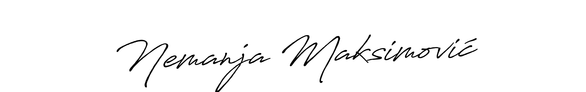 89+ Nemanja Maksimović Name Signature Style Ideas | Great Autograph