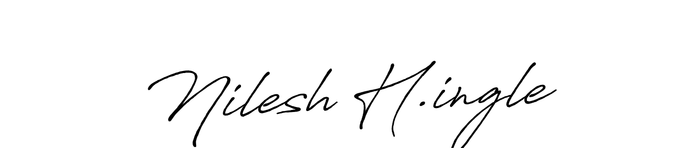 91+ Nilesh H.ingle Name Signature Style Ideas | Fine Online Autograph