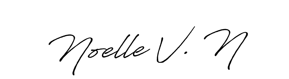 89+ Noelle V. N Name Signature Style Ideas | Special eSignature