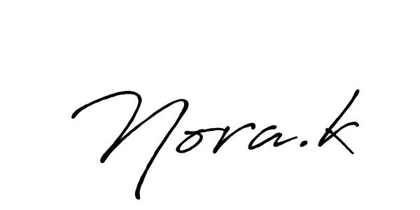 93+ Nora.k Name Signature Style Ideas | Latest eSignature