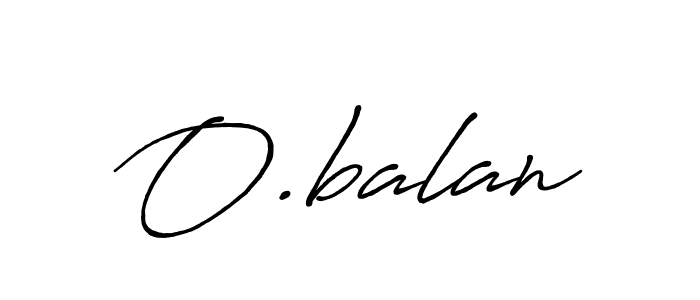 75+ O.balan Name Signature Style Ideas | Exclusive eSignature