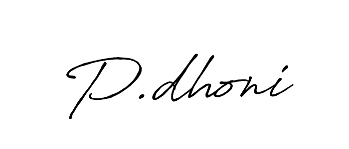 89+ P.dhoni Name Signature Style Ideas | Super Online Autograph