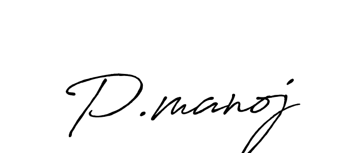 97+ P.manoj Name Signature Style Ideas | Awesome Autograph