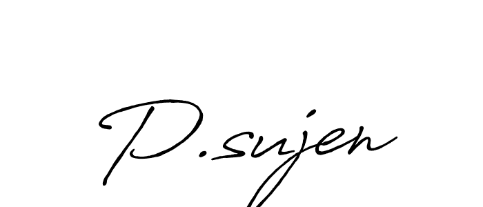 76+ P.sujen Name Signature Style Ideas | Great Autograph