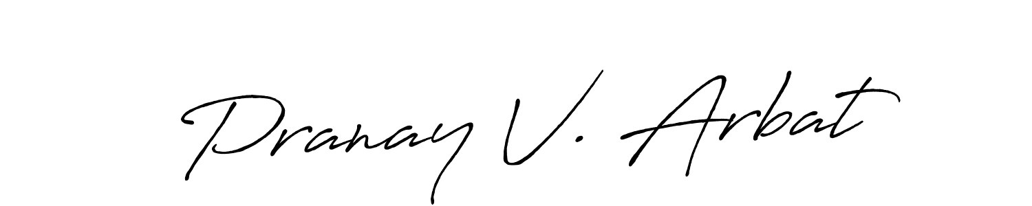 94+ Pranay V. Arbat Name Signature Style Ideas | Perfect Electronic Sign