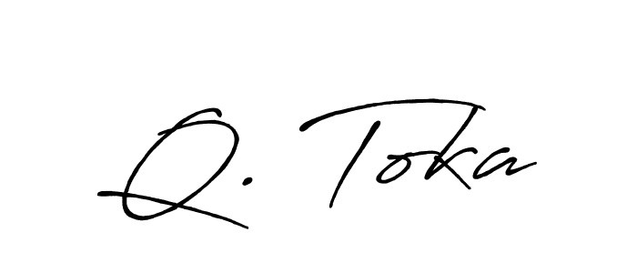 90+ Q. Toka Name Signature Style Ideas | Professional Online Autograph