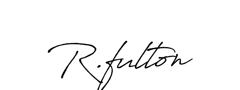 97+ R.fulton Name Signature Style Ideas | FREE eSignature